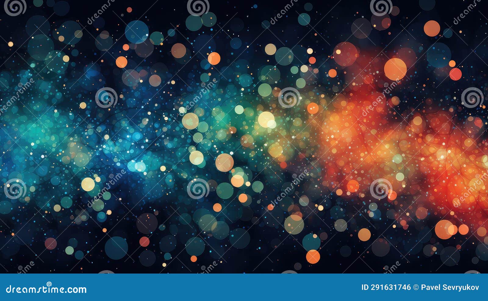 Design Dots Randomly Moving Stock Illustration - Illustration of ...