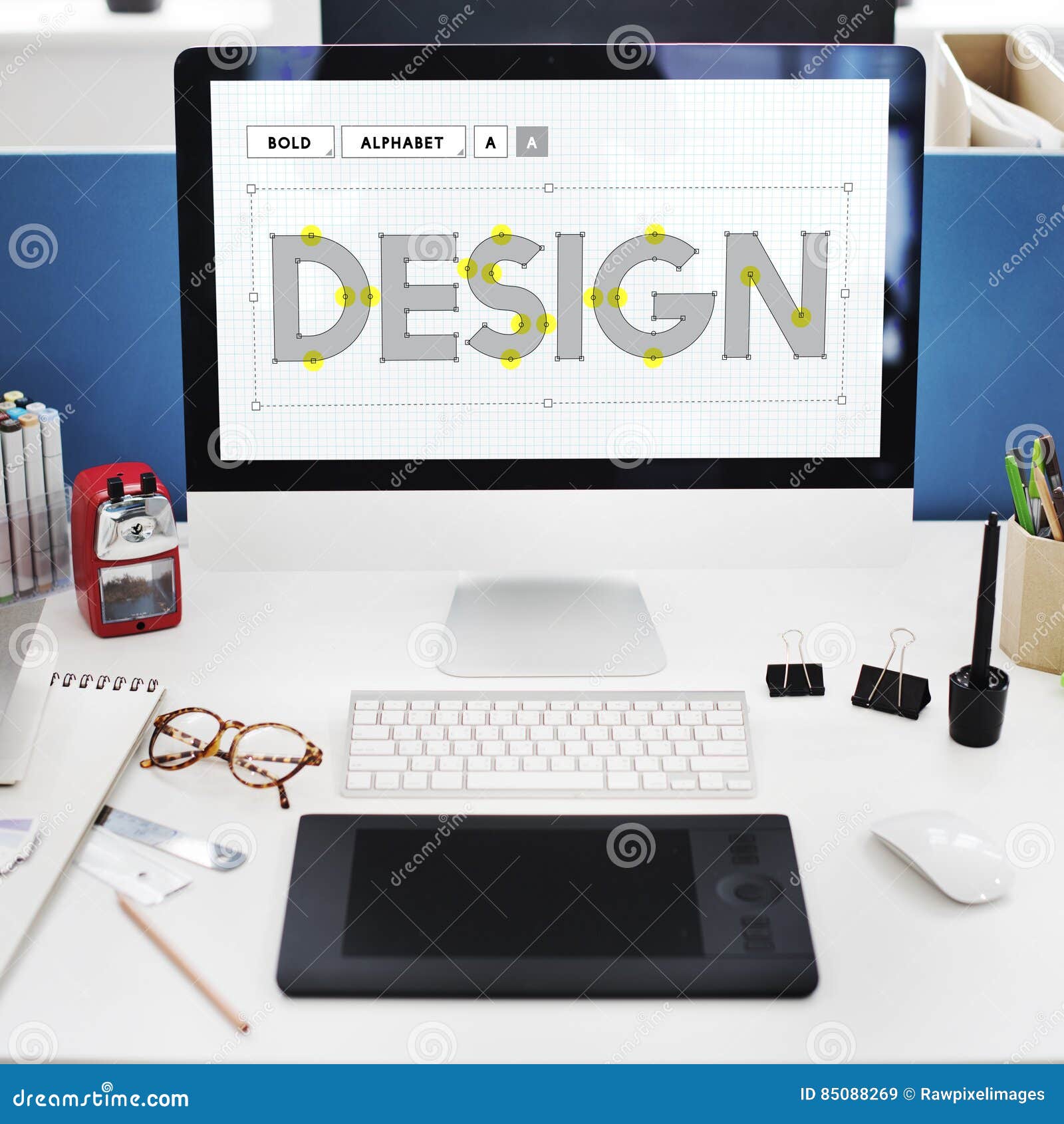 Design Draft Creative Ideas Concept Stock Image - Image of model ...