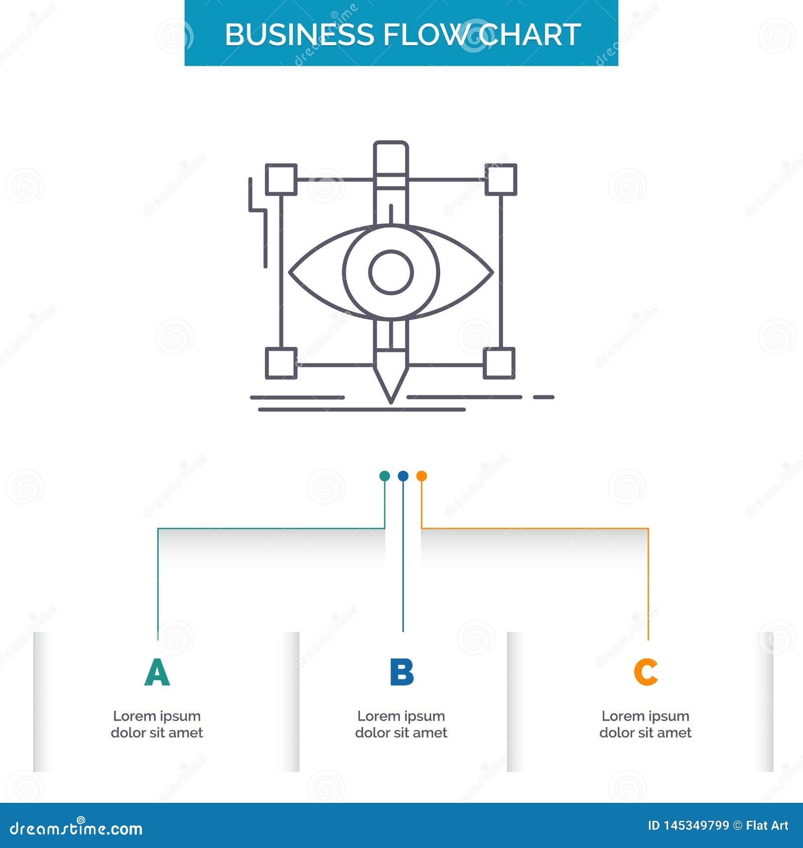 Design, Draft, Sketch, Sketching, Visual Business Flow Chart Design ...