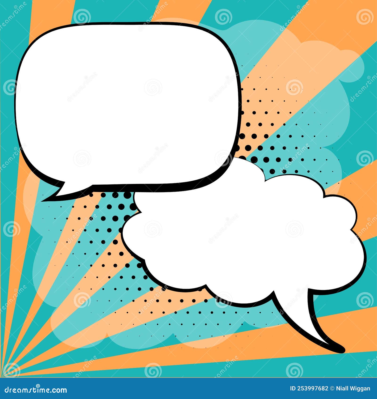 Comics Design Frames. Beautiful Photo Frame Set with Boom Bubbles for ...