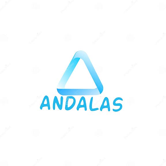 Design du logo andalas illustration stock. Illustration du blanc ...