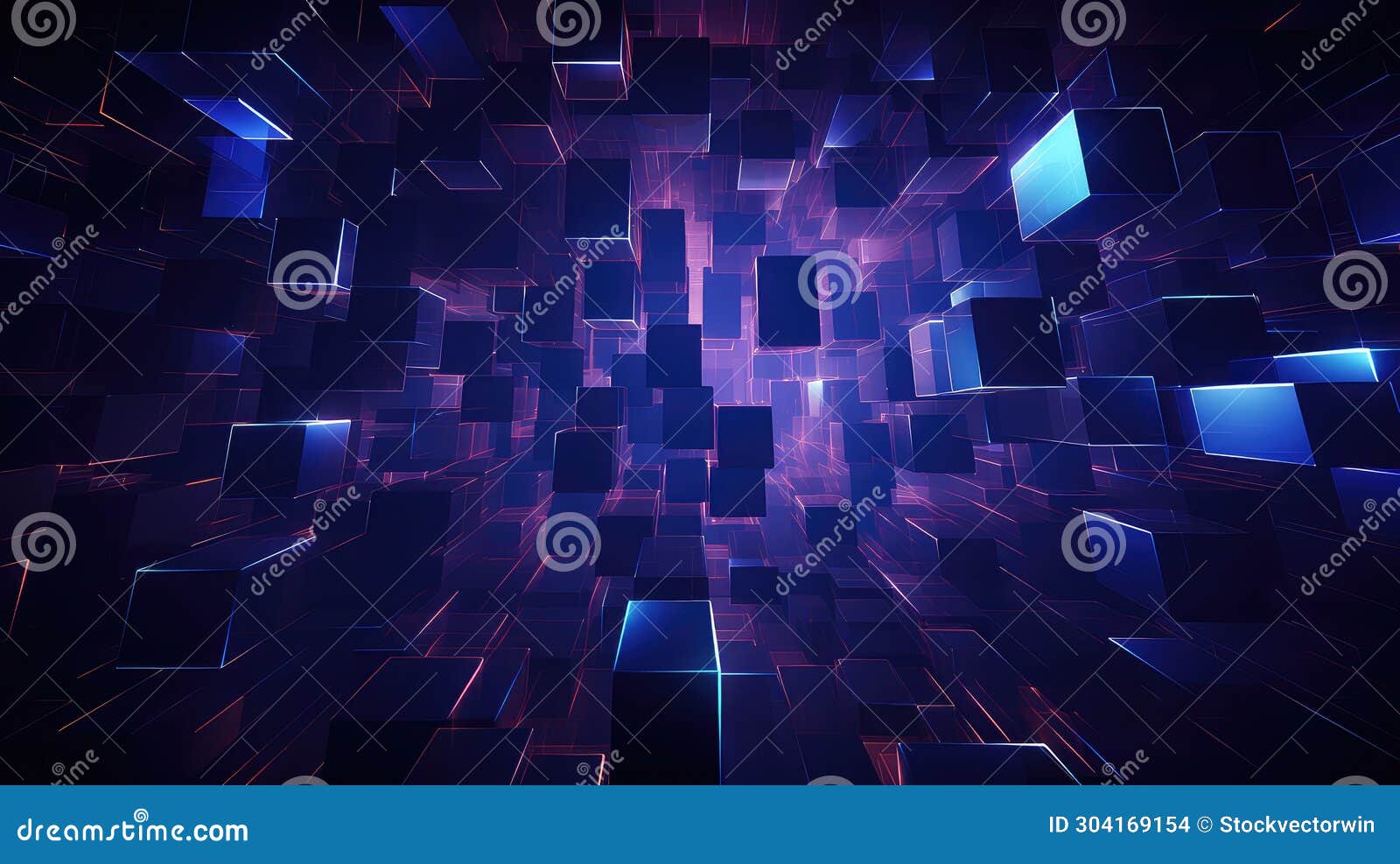 Design Effect Digital Background Stock Illustration - Illustration of ...