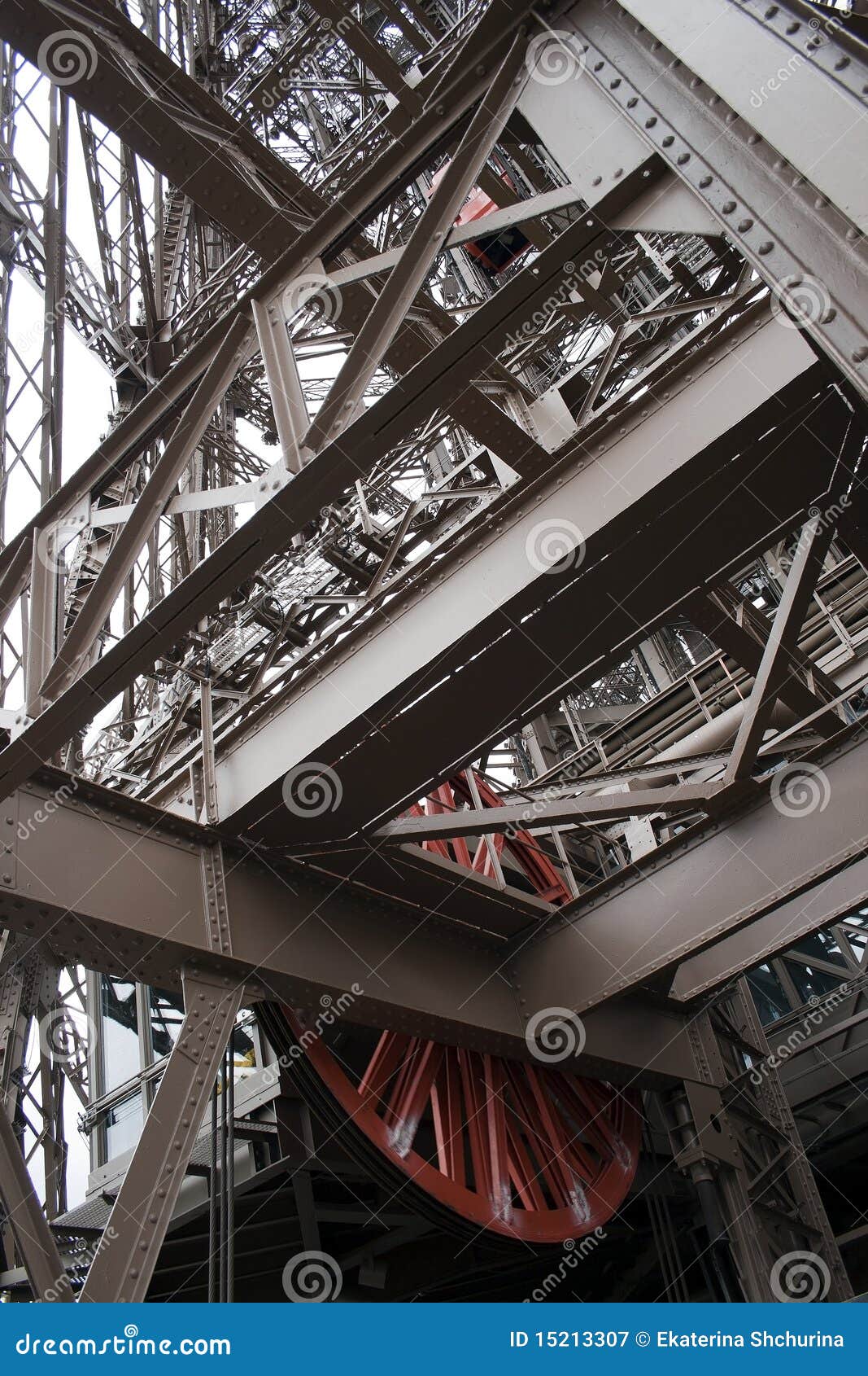 The Design of the Eiffel Tower Stock Image - Image of paris, europe ...