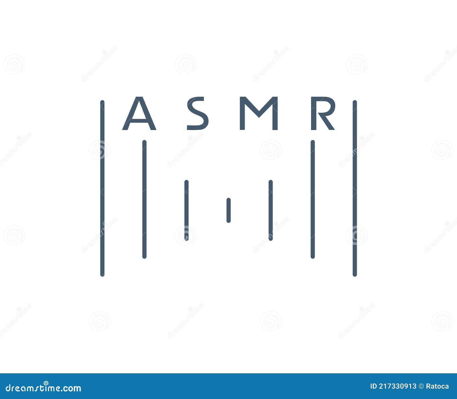 Design of Elegant ASMR Symbol Stock Vector - Illustration of sensory ...