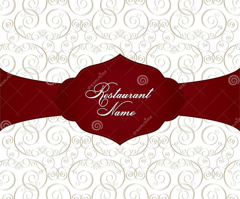 Design an Elegant Menu & Label Stock Vector - Illustration of pattern ...