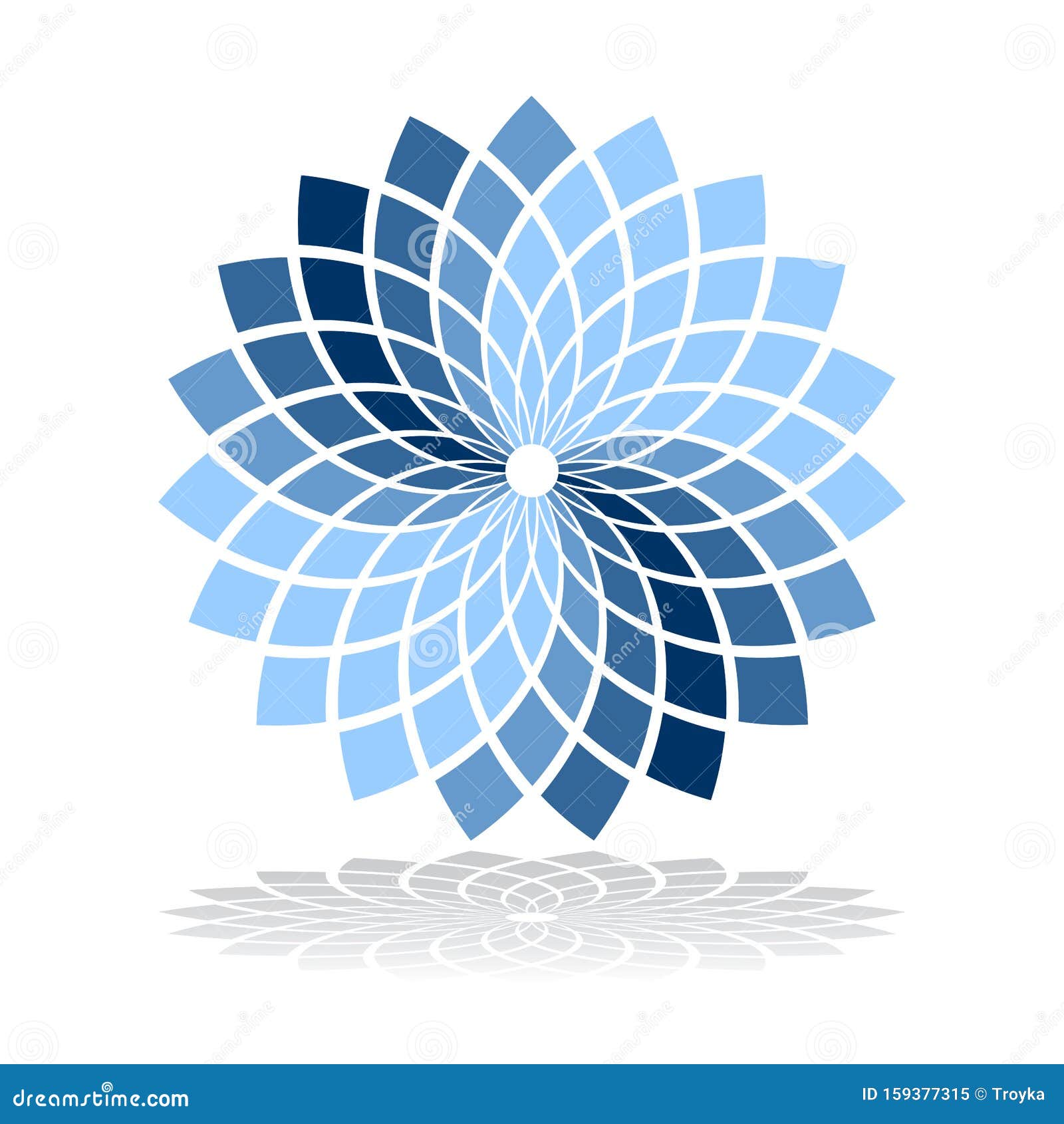 Design Element. Abstract Circle Rotation Geometric Pattern Stock Vector ...