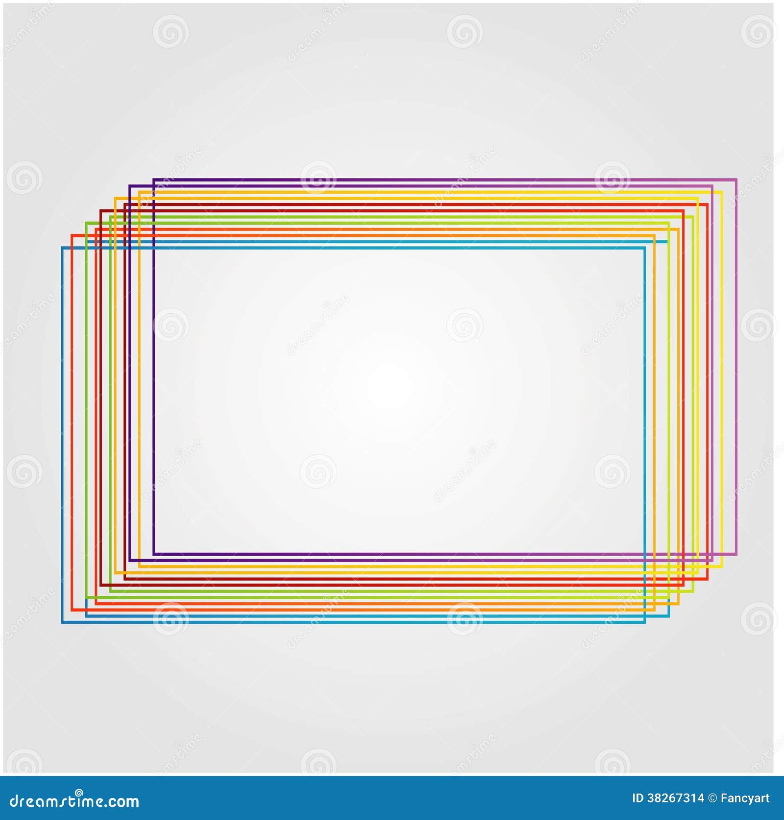 Design Element with Colorful Rectangles Stock Vector - Illustration of ...