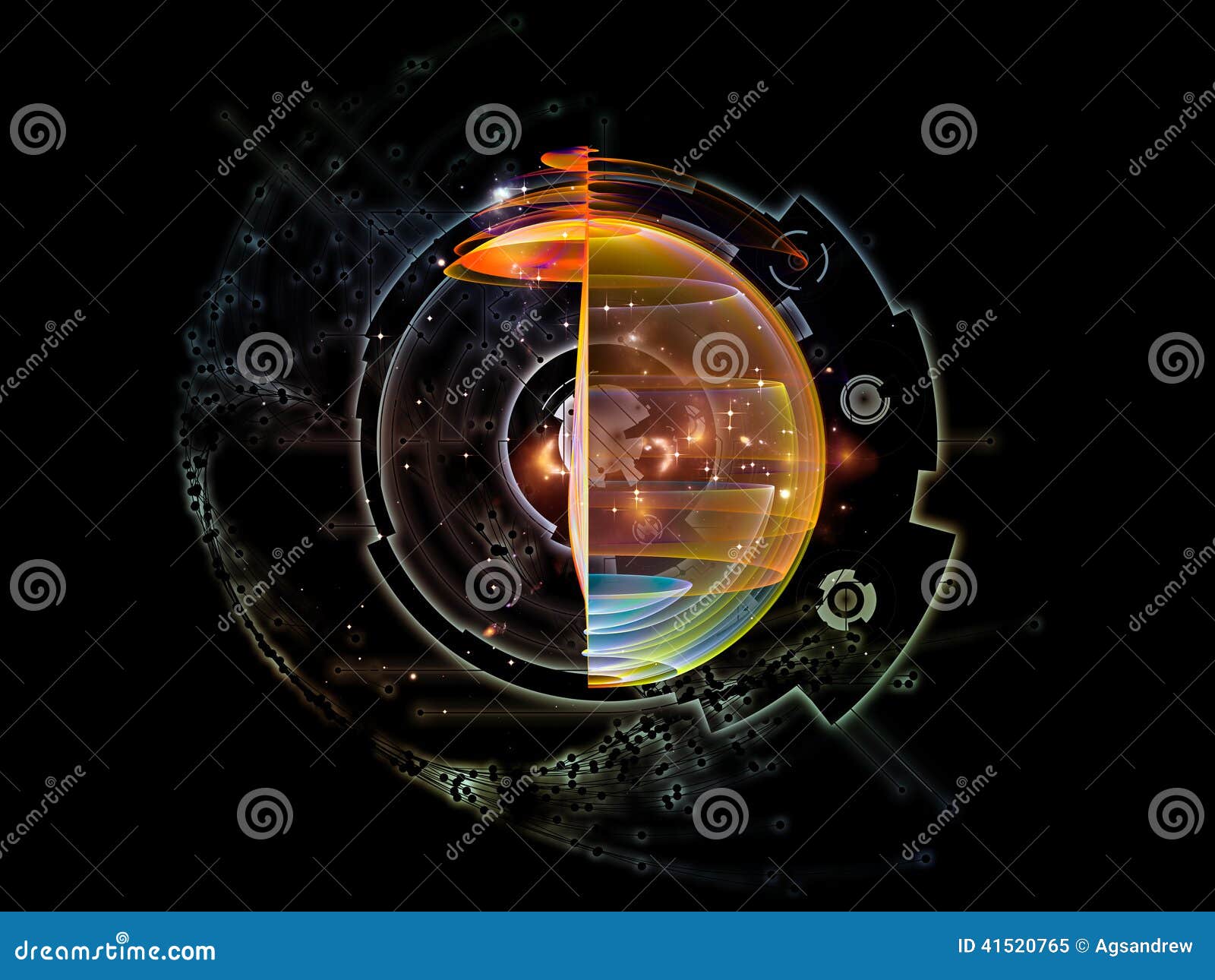 Design Element in Isolation Stock Illustration - Illustration of ...