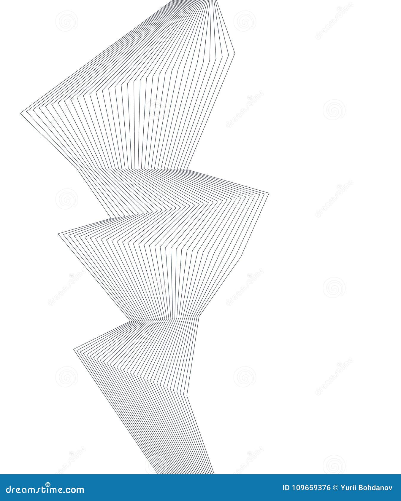 Design Element Poligonal from Many Parallel Lines01 Stock Vector ...