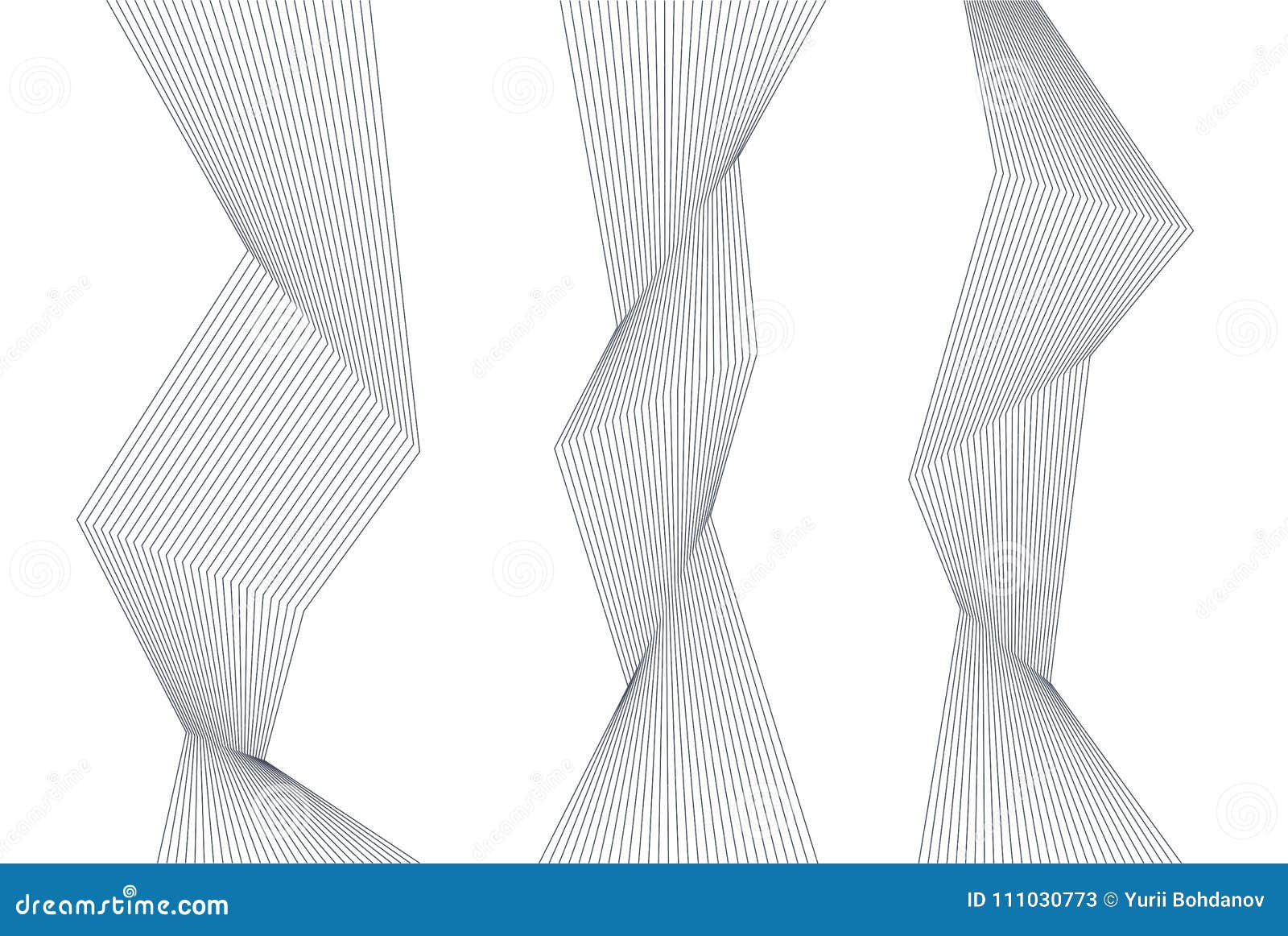 Design Element Poligonal from Many Parallel Lines09 Stock Vector ...
