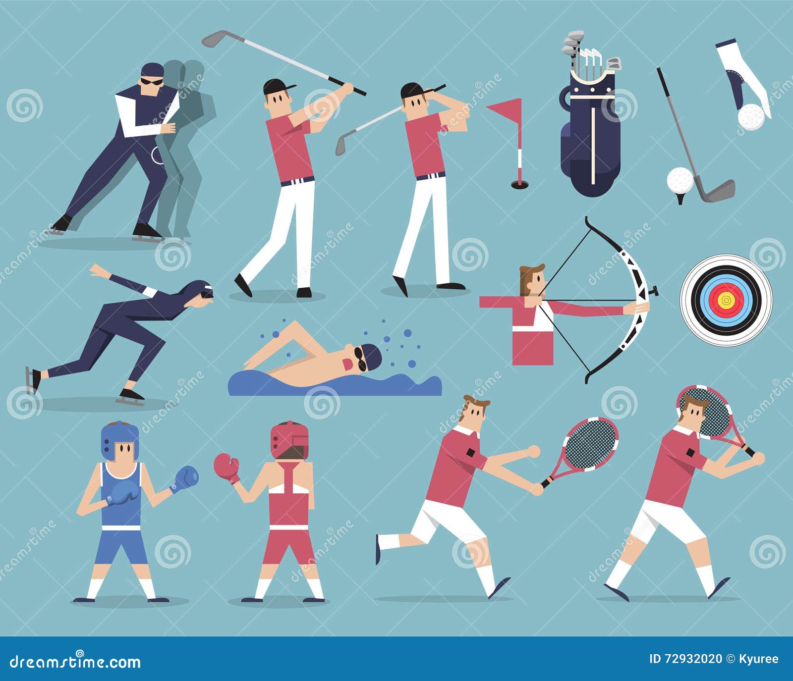 Design element for Sports stock illustration. Illustration of golf ...