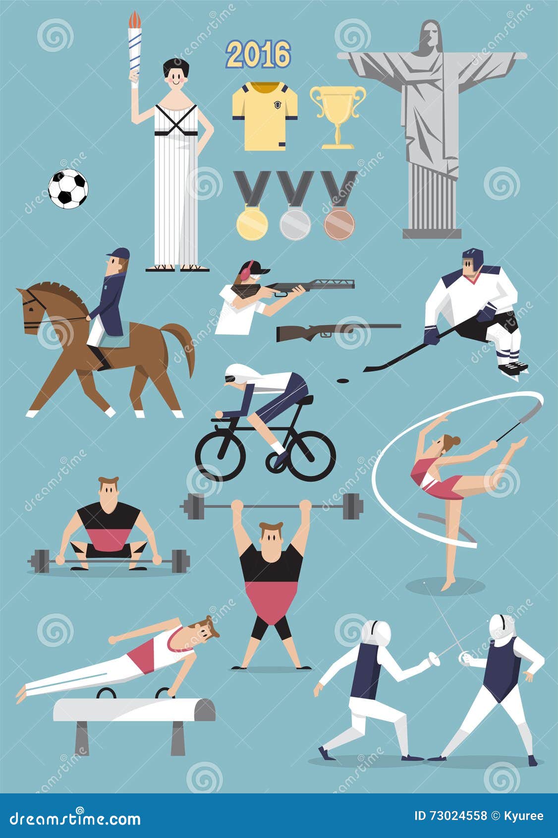 Design element for Sports stock vector. Illustration of male - 73024558