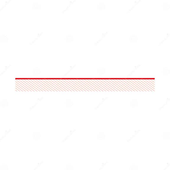 Design Element, Square Shape with Lines Pattern Divider Line, Text ...