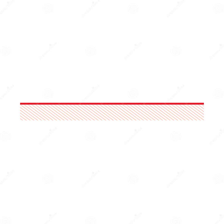 Design Element, Square Shape with Lines Pattern Divider Line, Text ...