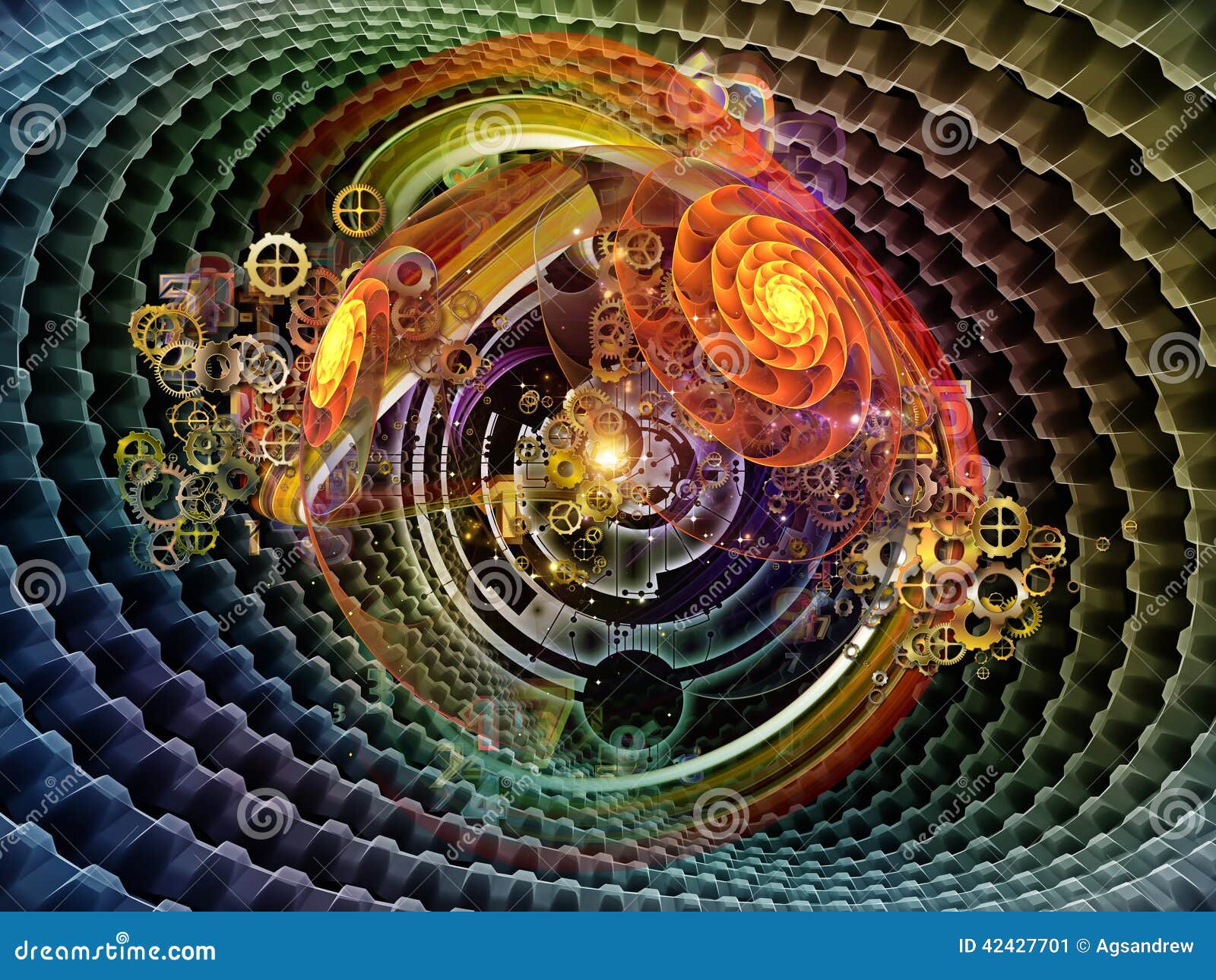Design Element Vortex stock illustration. Illustration of development ...