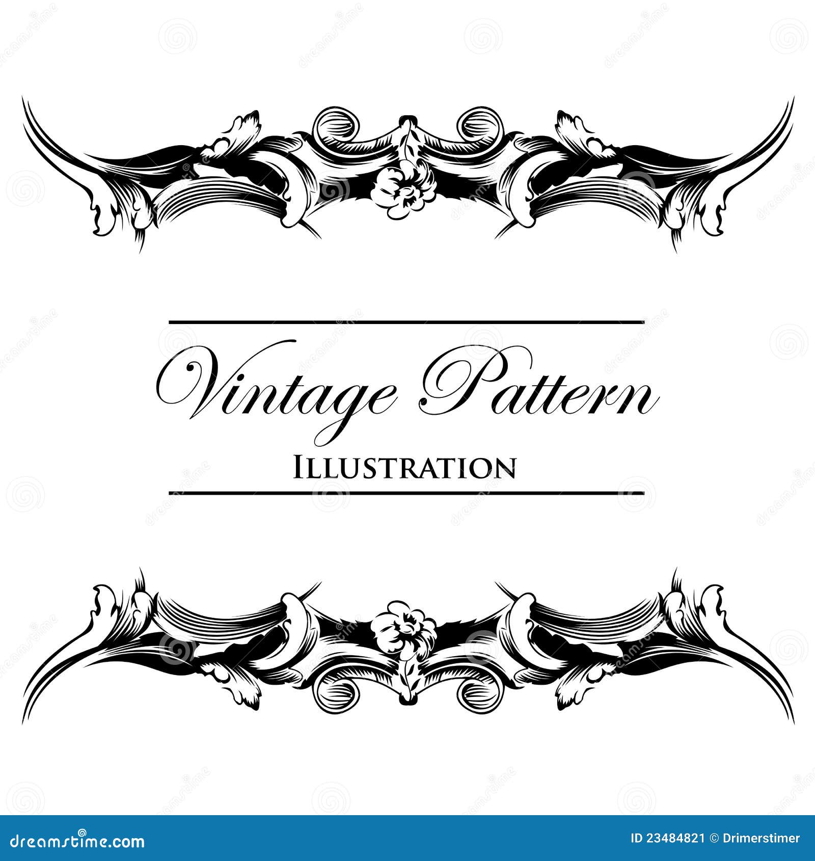 Design Element on a White Background Stock Illustration - Illustration ...