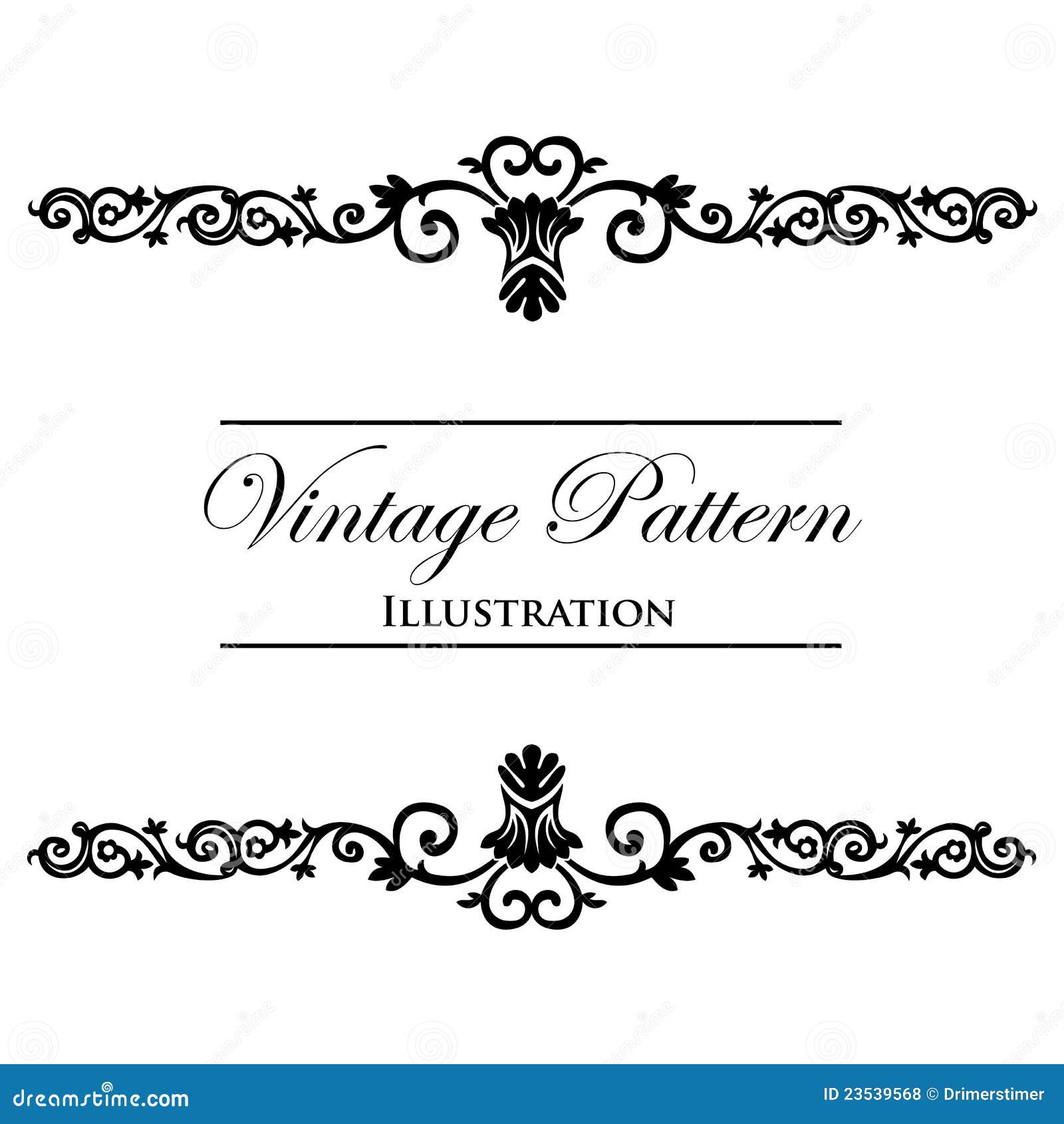 Design Element on a White Background Stock Illustration - Illustration ...