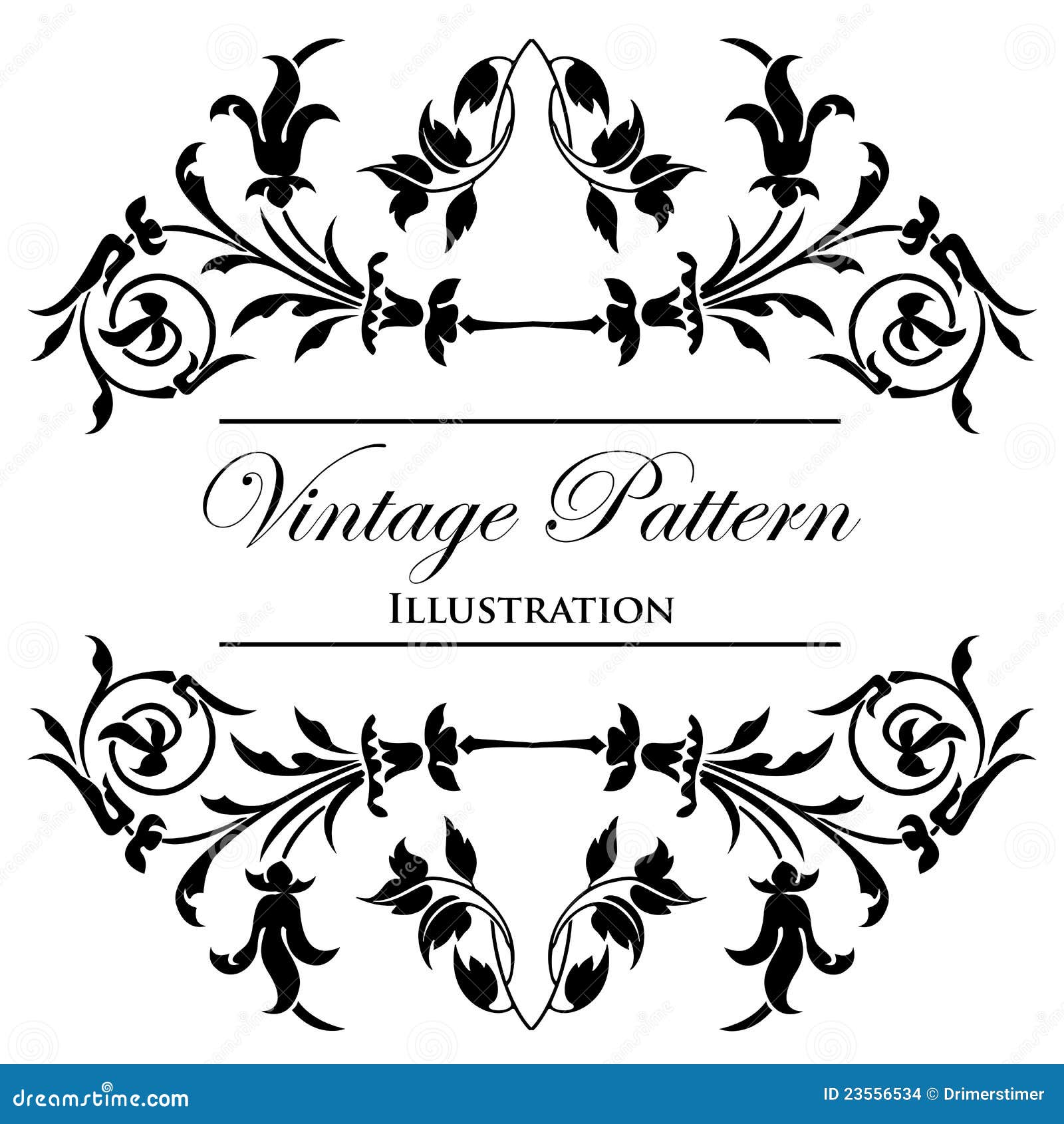 Design Element on a White Background Stock Illustration - Illustration ...