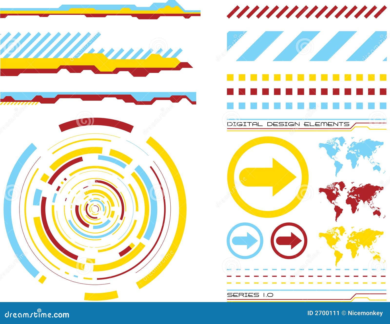 Design elements 1 stock vector. Illustration of frame - 2700111