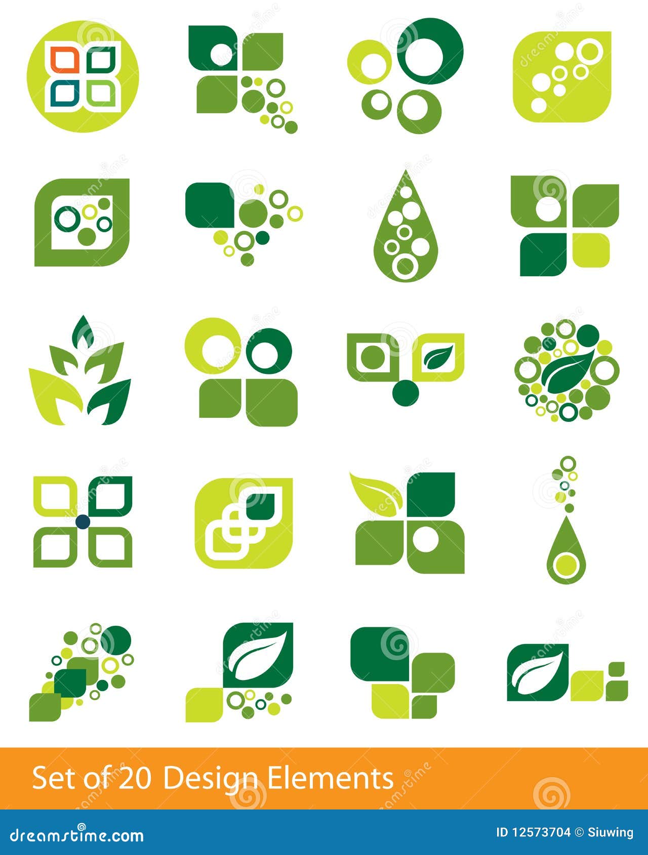 Design elements stock vector. Illustration of collection - 12573704