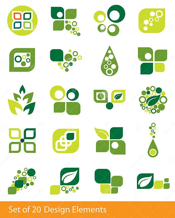 Design elements stock vector. Illustration of collection - 12573704