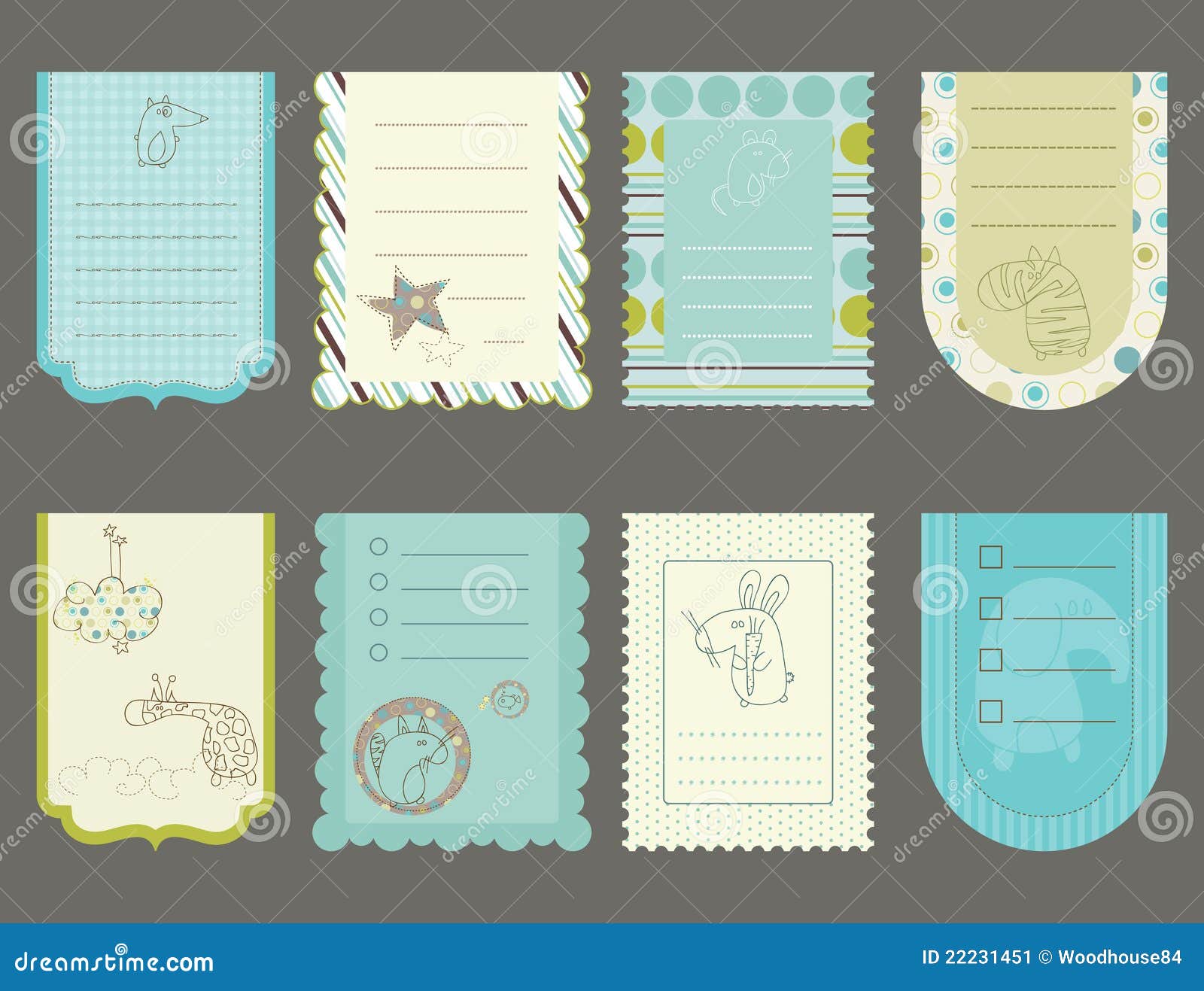 Scrapbook Tags Design