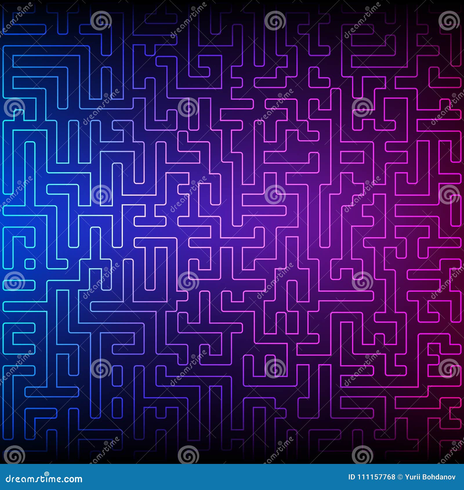 Neon Light Maze Texture Abstract Backgroubnd02 Stock Vector ...