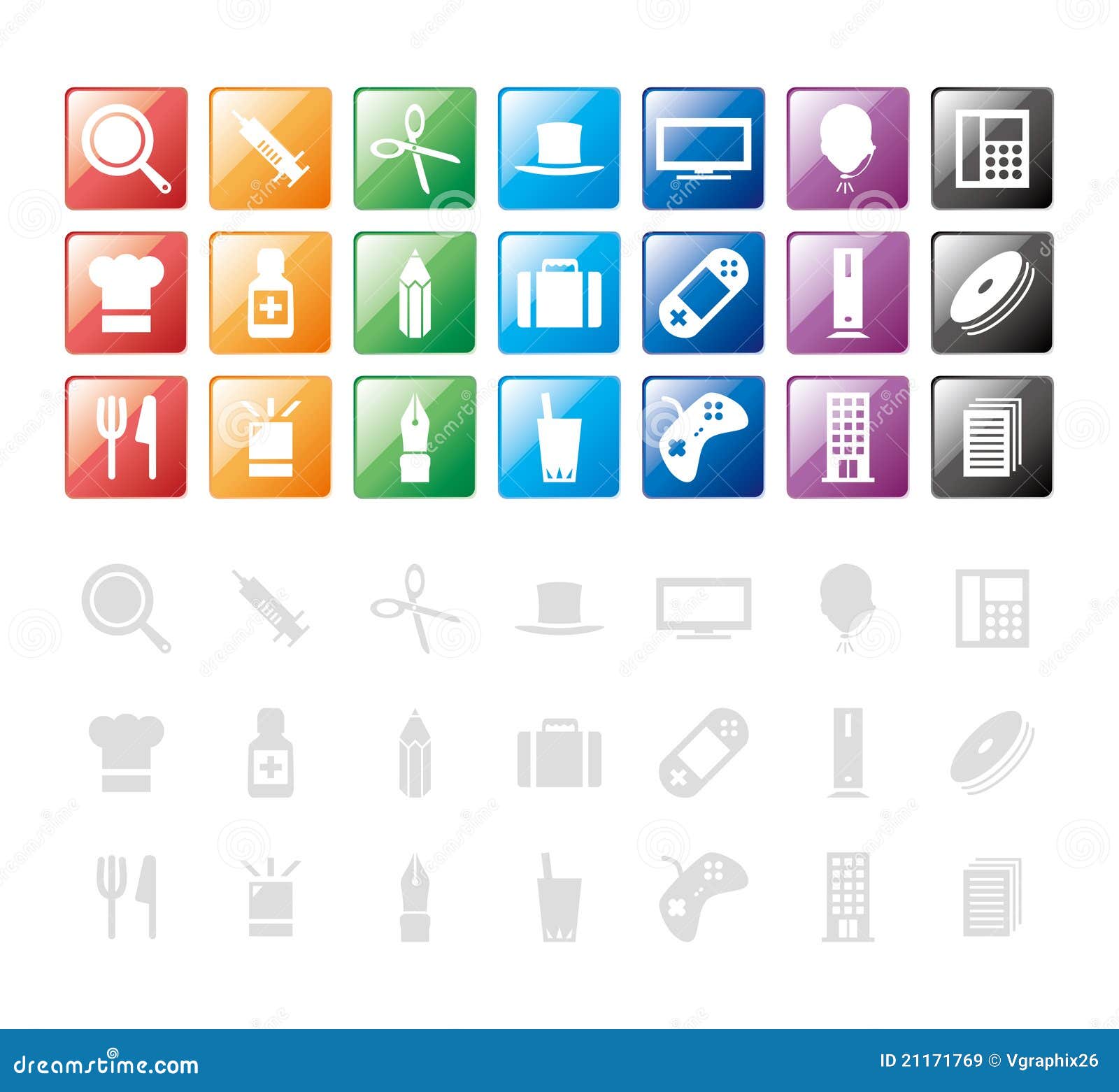 Design elements / icon stock vector. Illustration of computer - 21171769