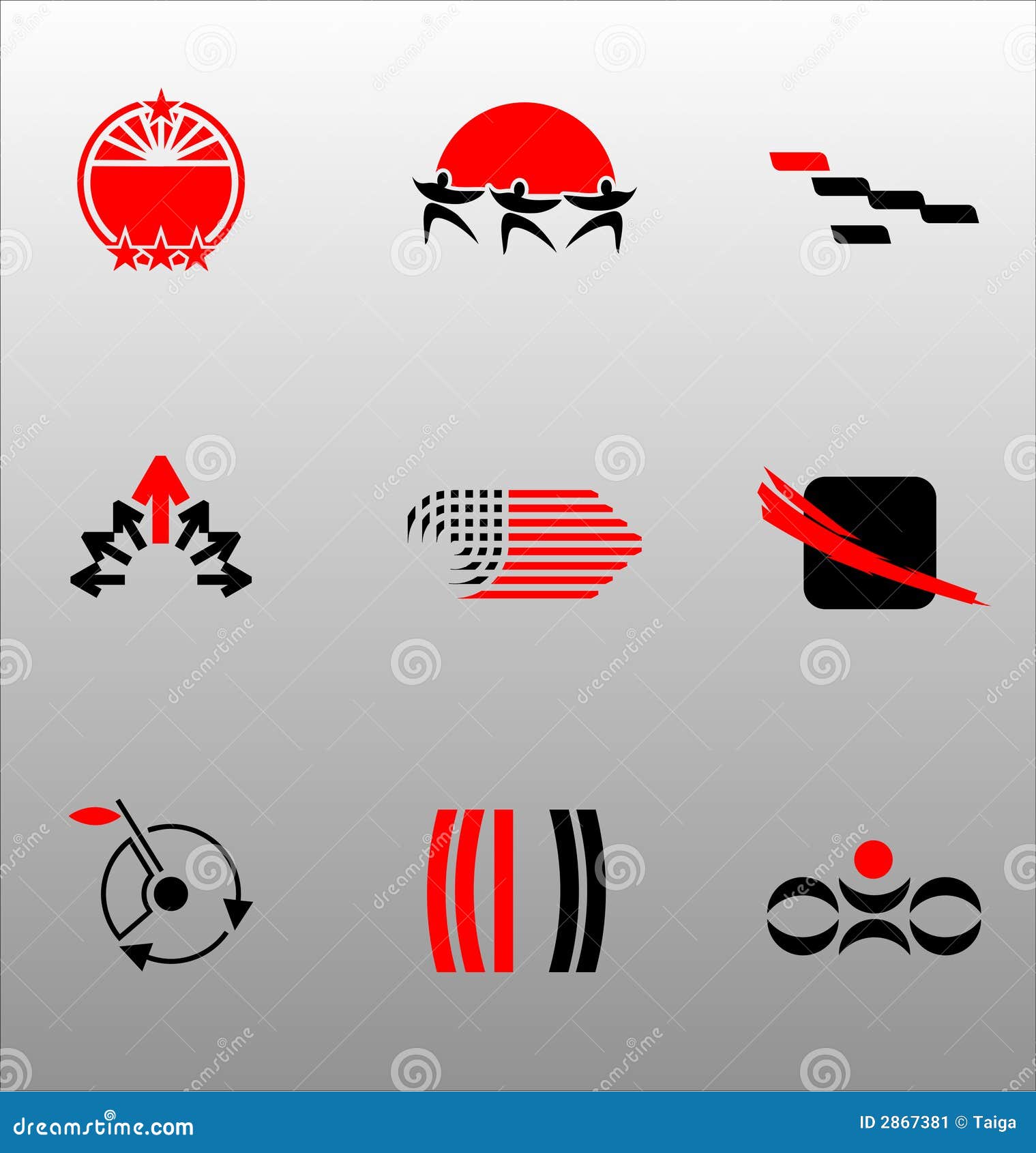 Design Elements - Icon Set (5) Stock Vector - Illustration of acute ...
