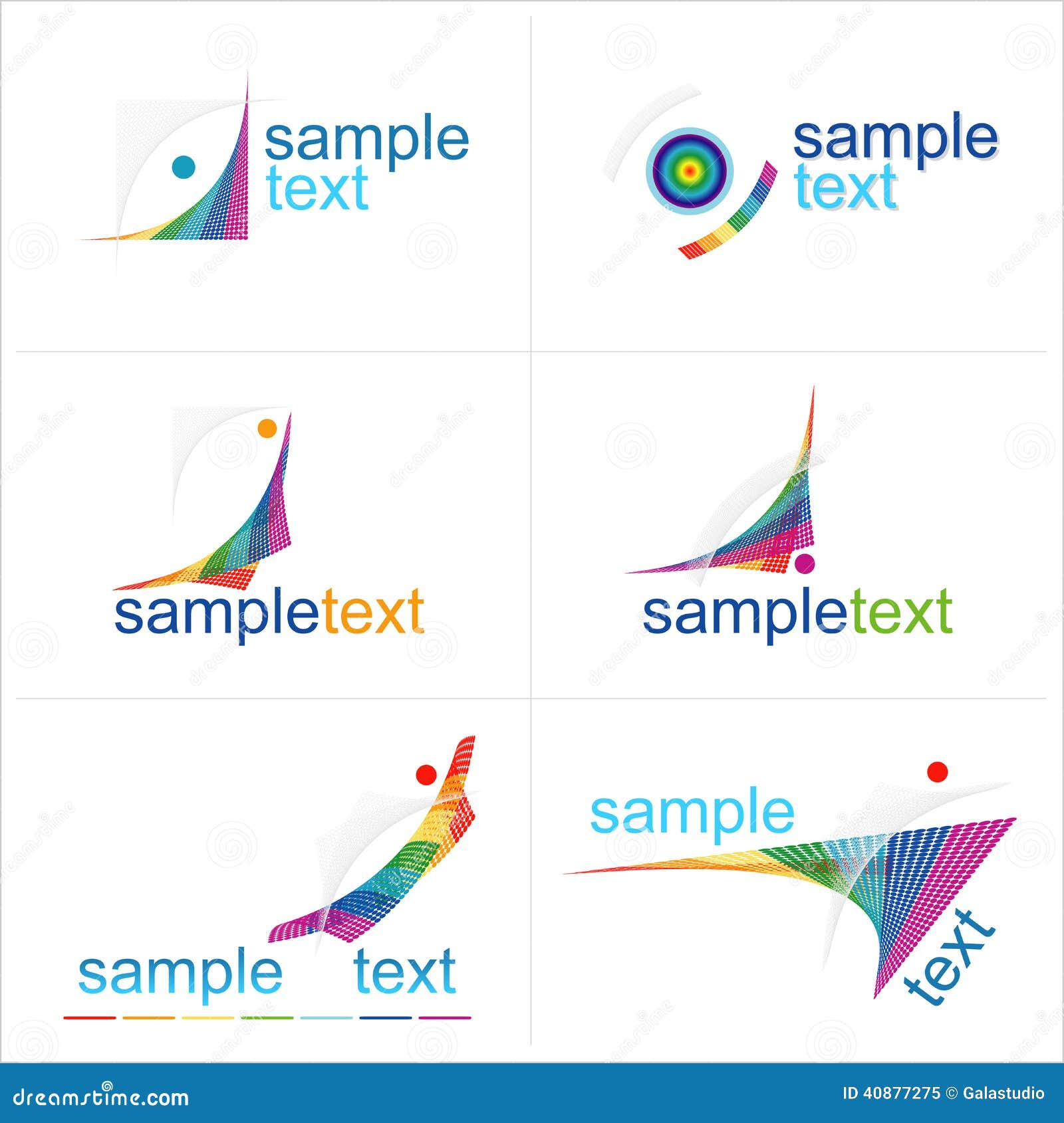 Design Elements. . Icons Set. Stock Illustration - Illustration of ...