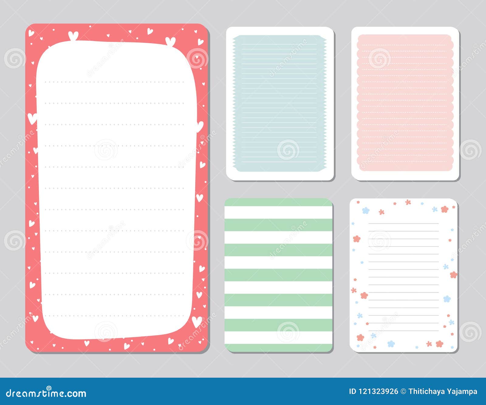 Diary Stickers. School Agenda Or Business Planner Notes Monthly And ...