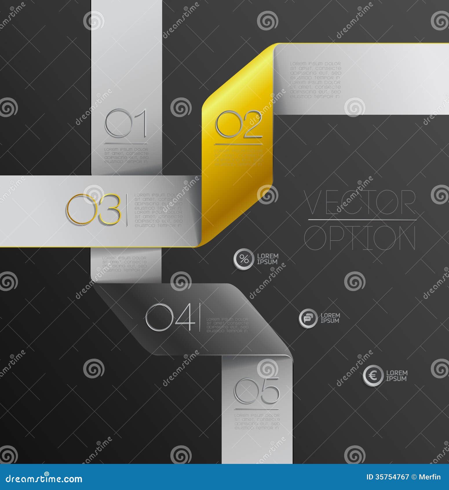 Design Elements for Options Stock Vector - Illustration of banner ...