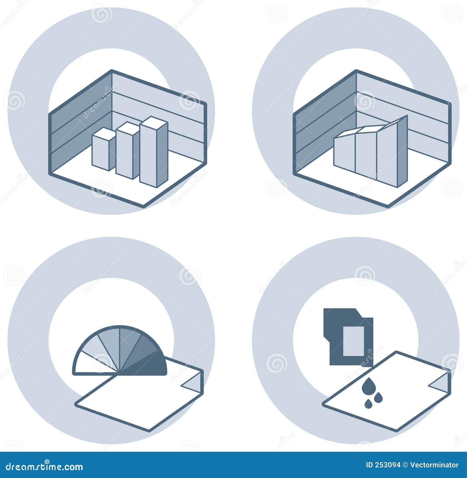 Design Elements p. 4i stock vector. Illustration of paper - 253094