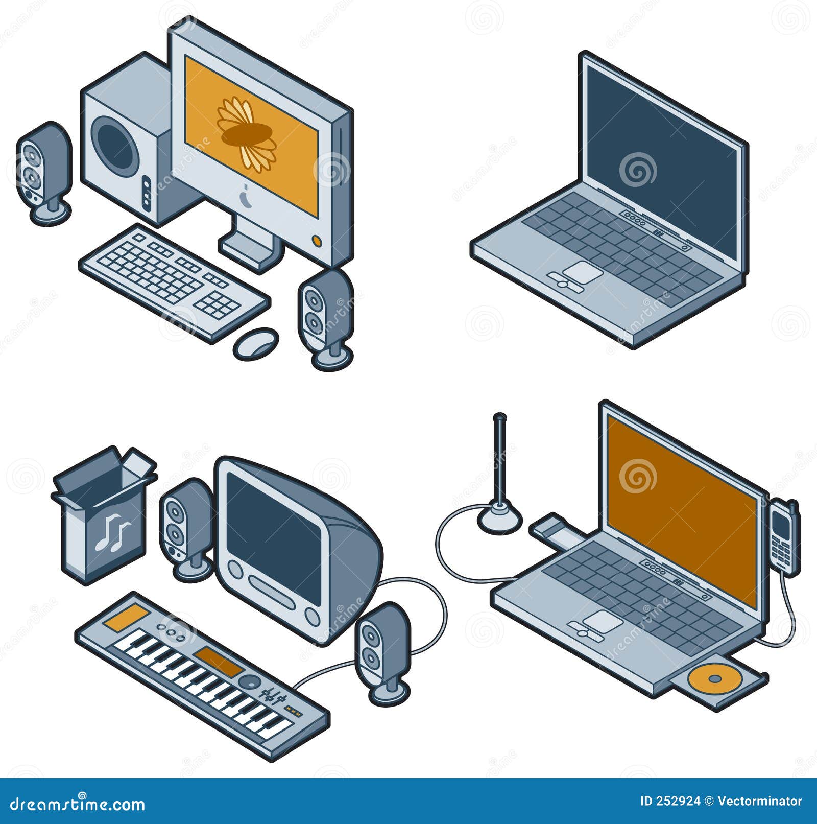 Design Elements p. 5d stock vector. Illustration of notebook - 252924