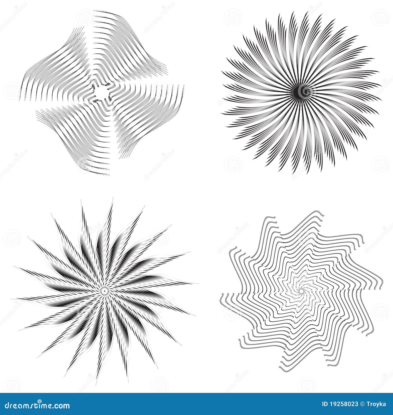 Design elements set. stock vector. Illustration of decorative - 19258023