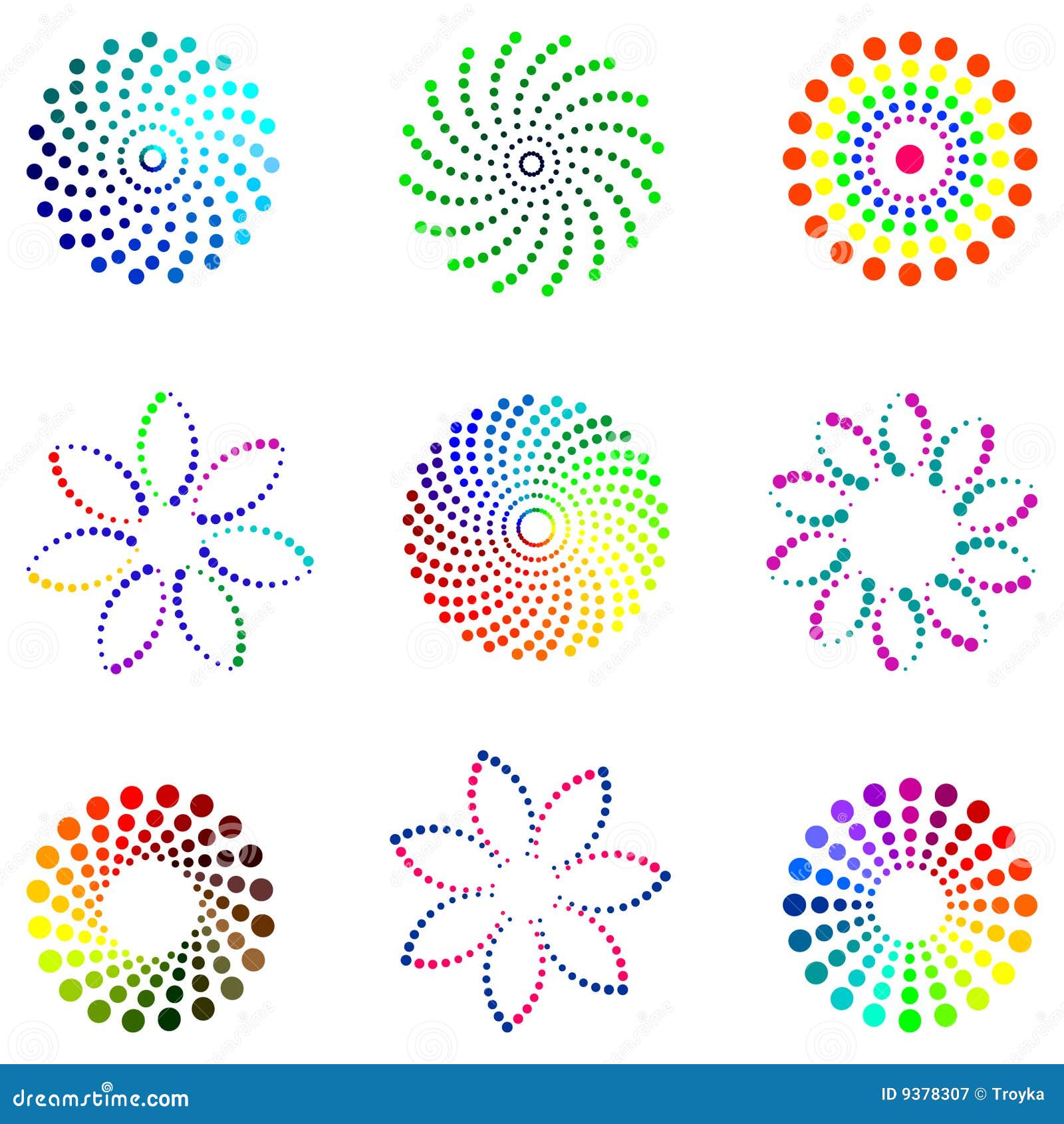 Design elements set. stock vector. Illustration of branding - 9378307