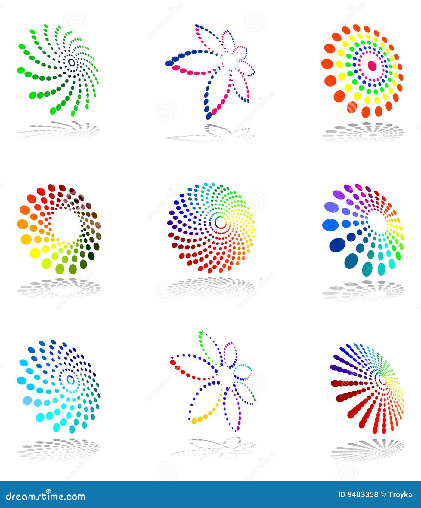 Design elements set. stock vector. Illustration of label - 9403358