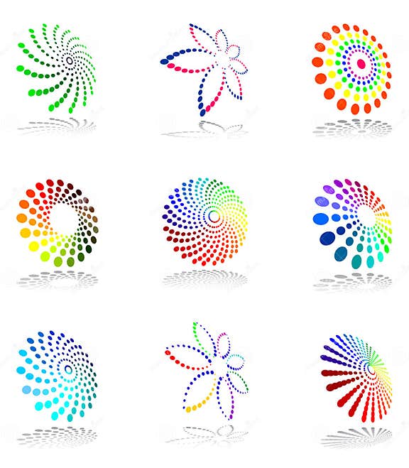 Design elements set. stock vector. Illustration of label - 9403358