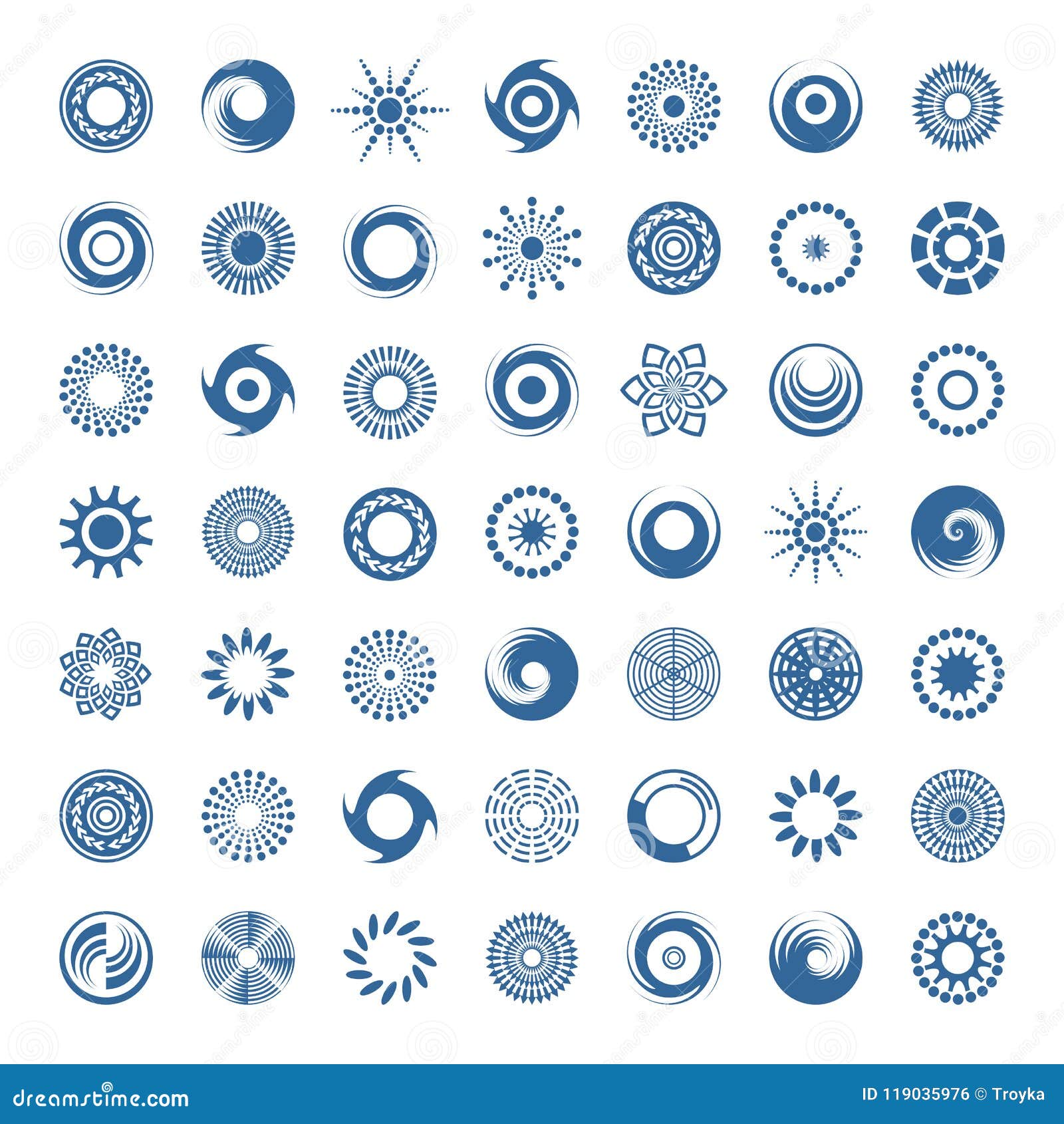 Design Elements Set. Abstract Icons . Stock Vector - Illustration of ...