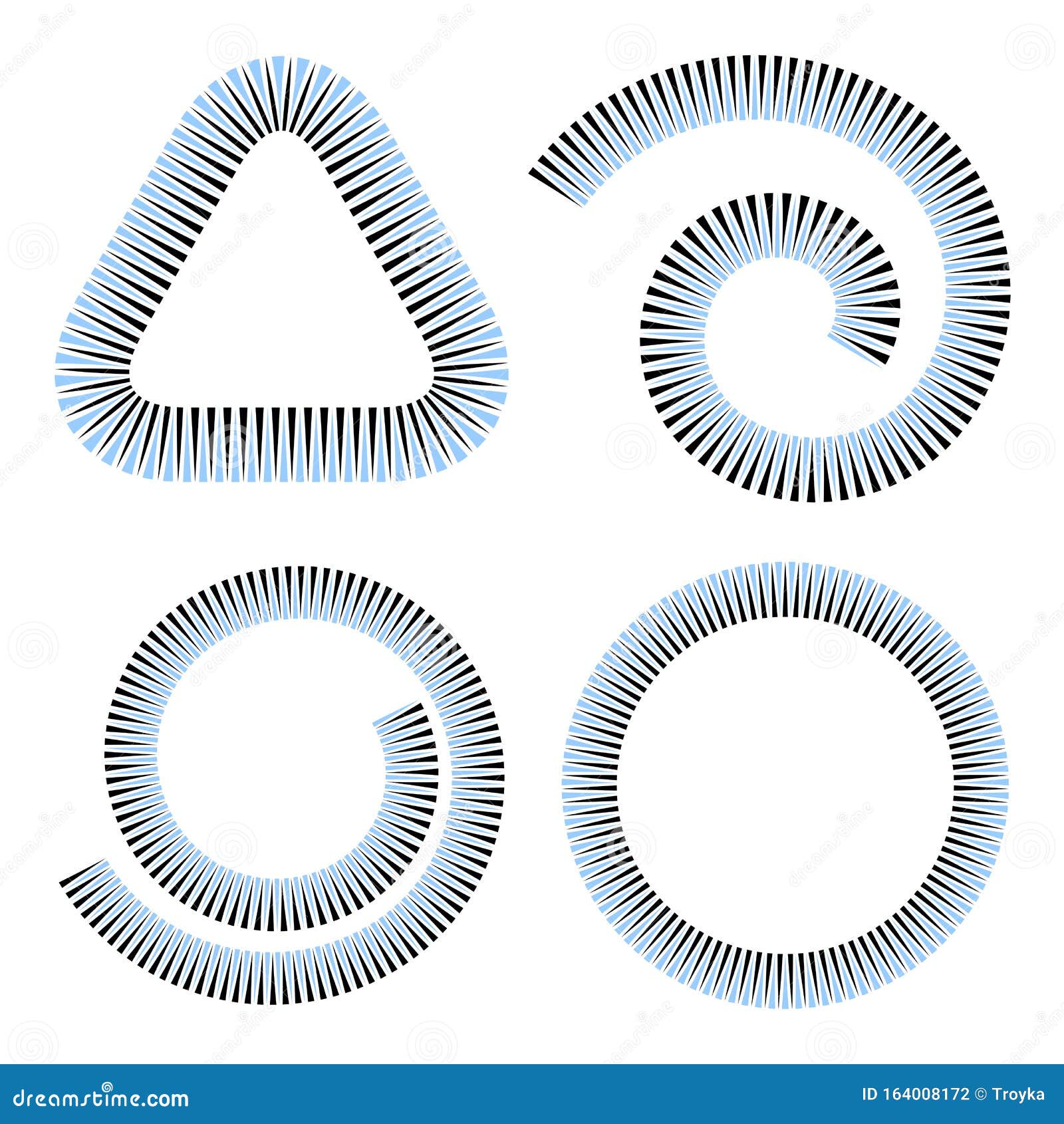 Spiral Triangle Stock Illustrations – 6,914 Spiral Triangle Stock ...