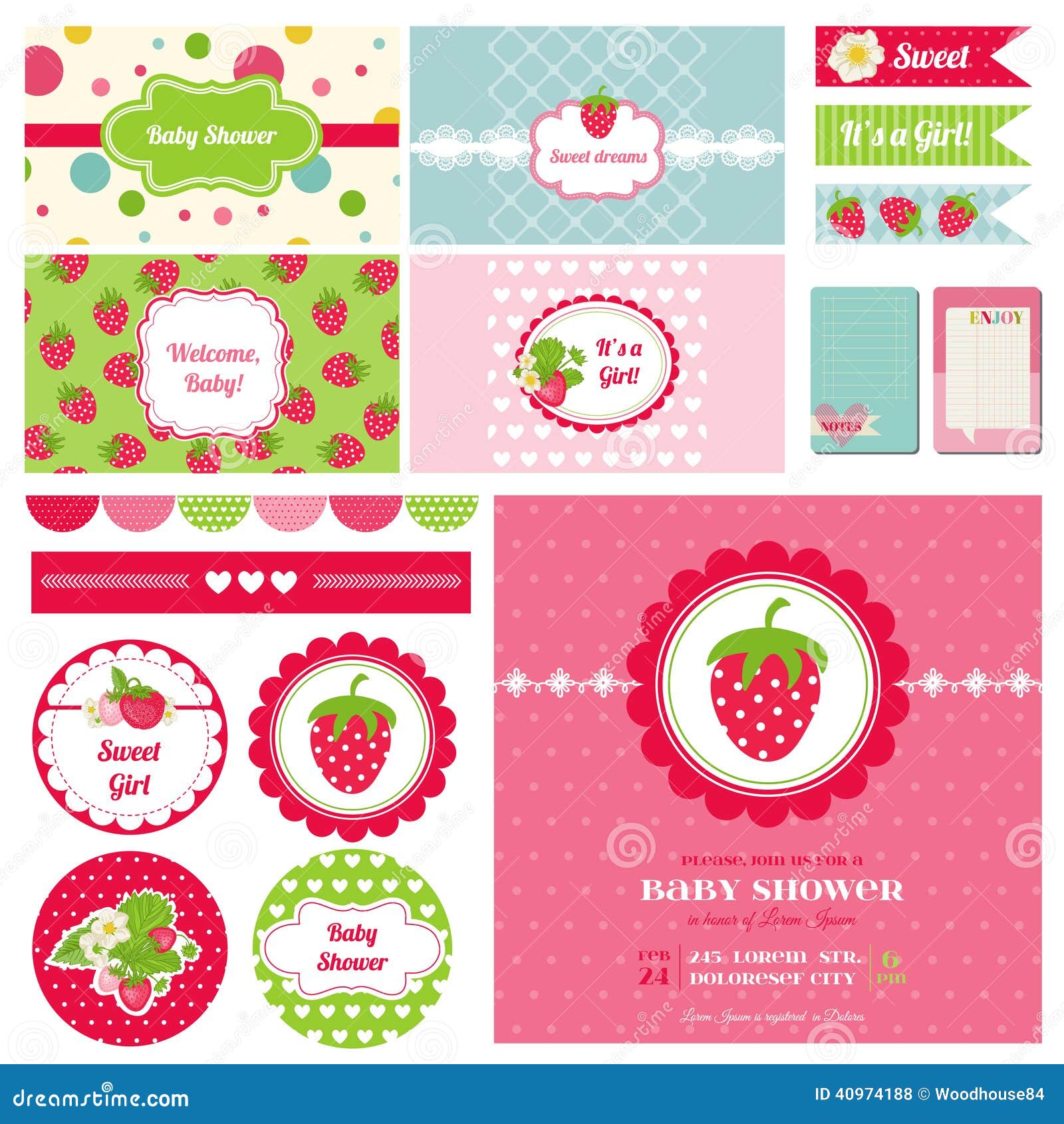 Elements Strawberry Stock Illustrations – 8,608 Elements Strawberry ...