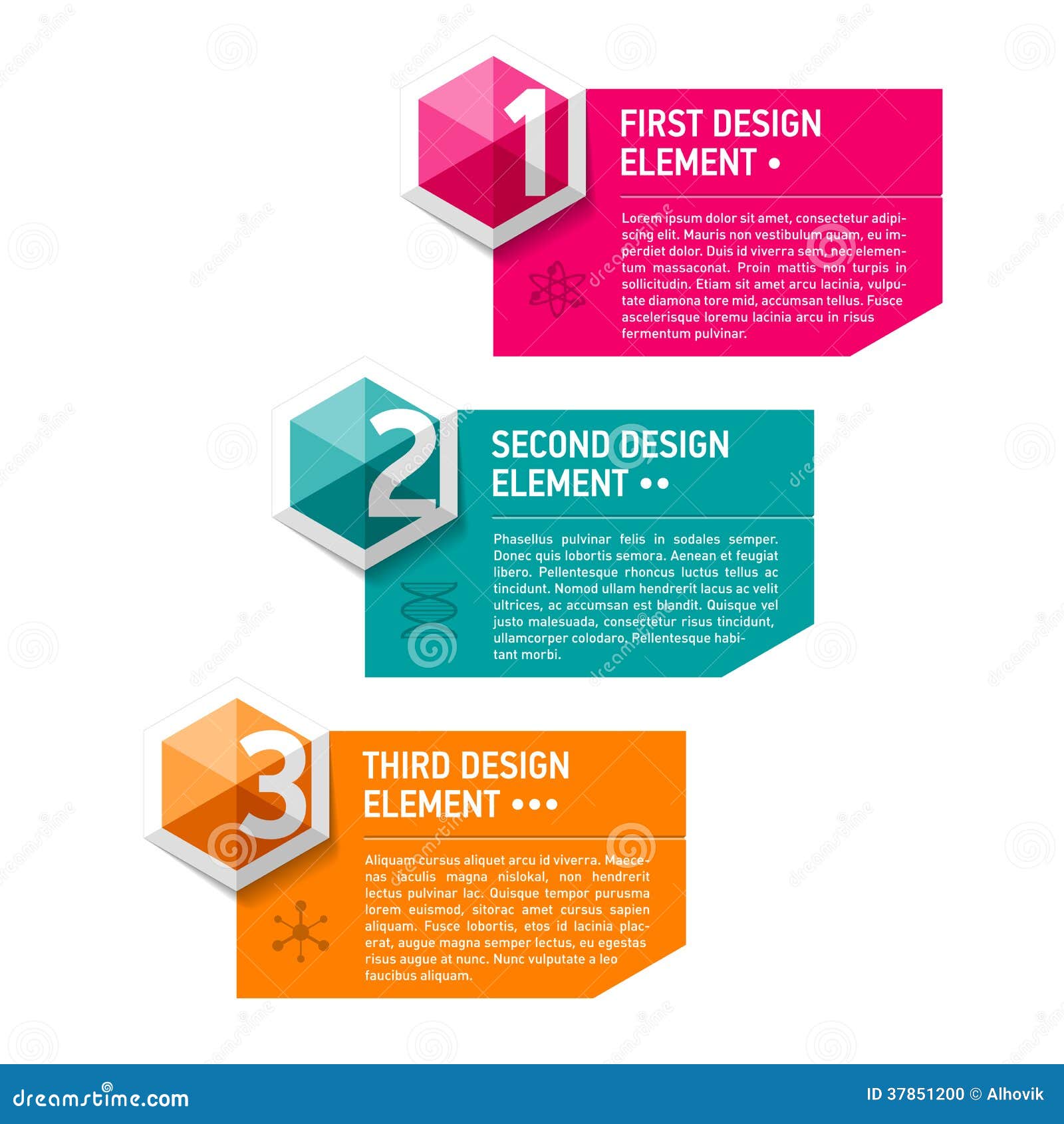 Design elements template stock vector. Illustration of research - 37851200