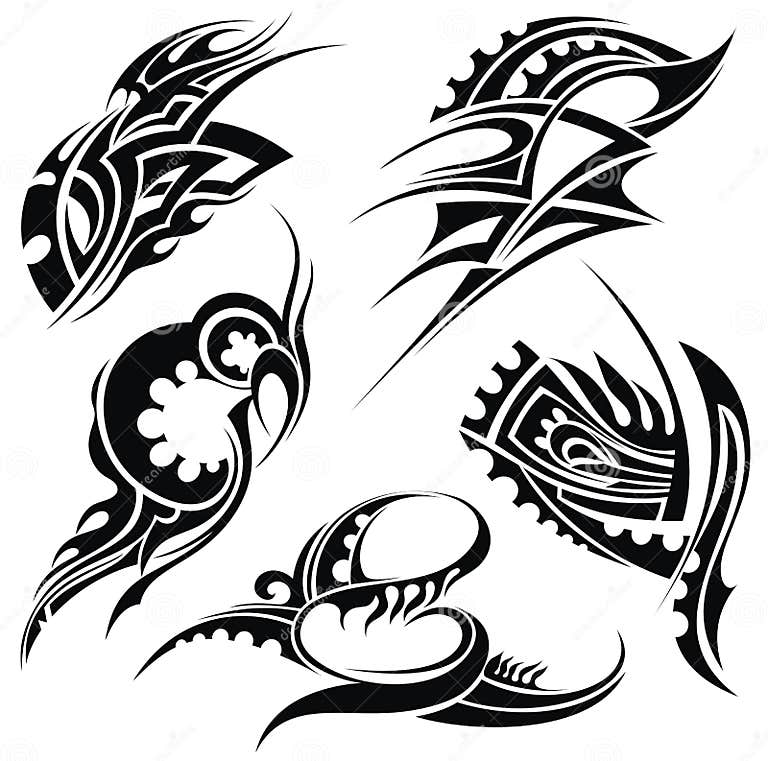 Design Elements: Tribal Art Stock Vector - Illustration of decorative ...