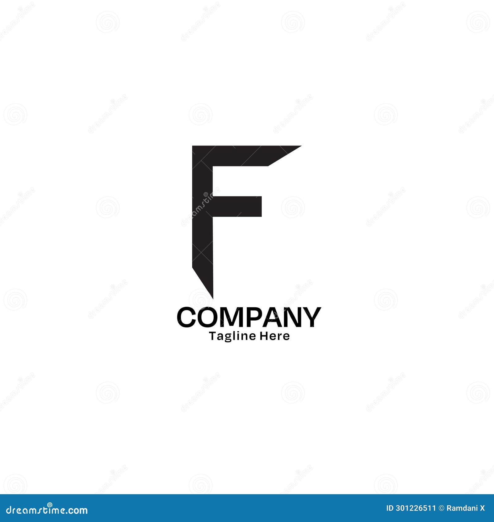 Exclusive Letter F Logo Design Templates Stock Illustration ...
