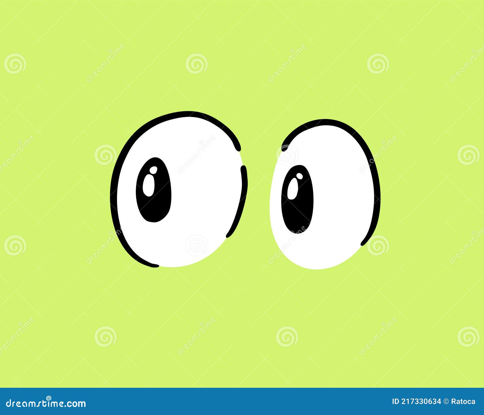 Design of Eyes Looking Illustration Stock Vector - Illustration of cute ...