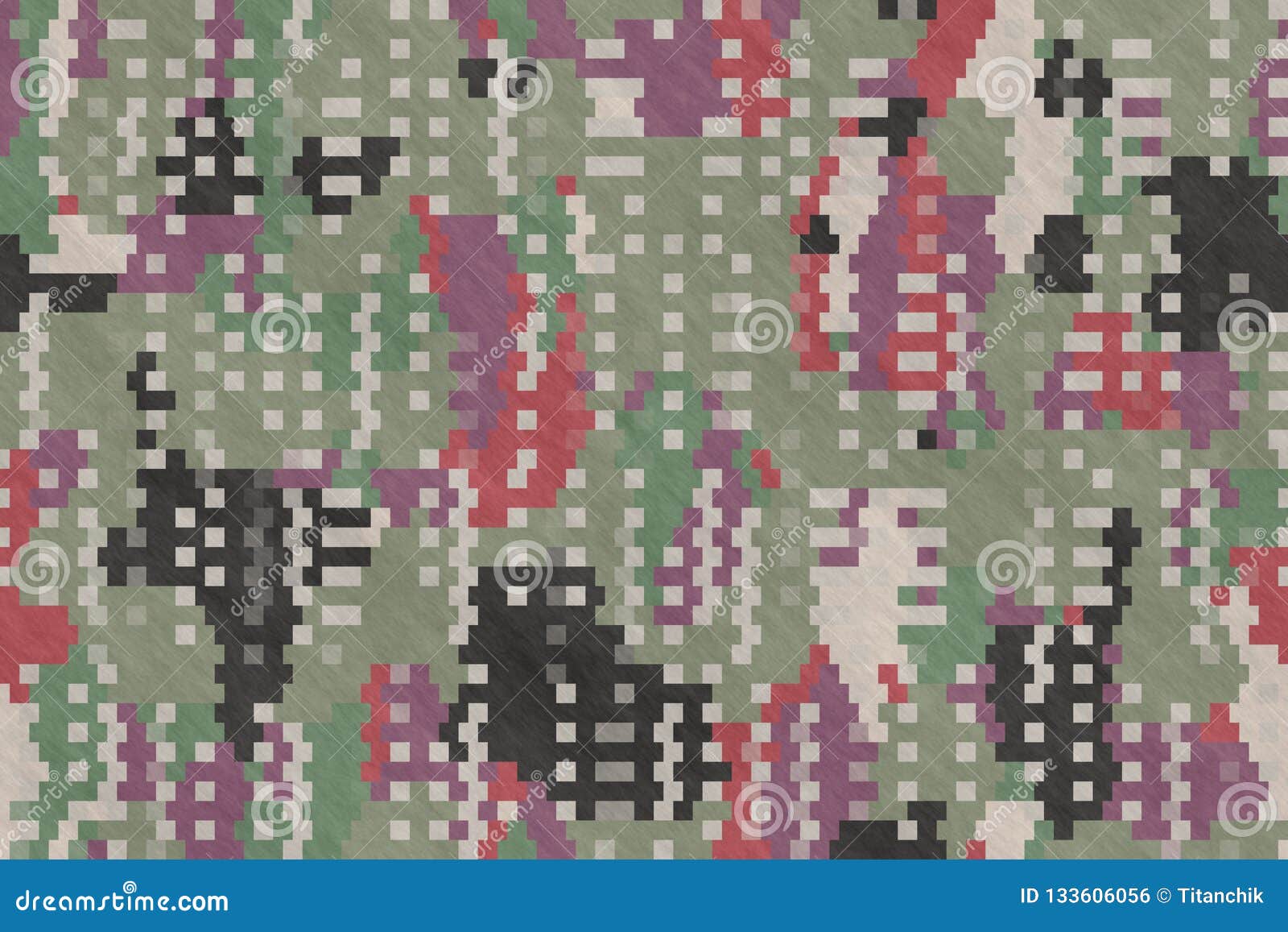 Abstract Camouflage Pattern Stock Illustration - Illustration of hunter ...