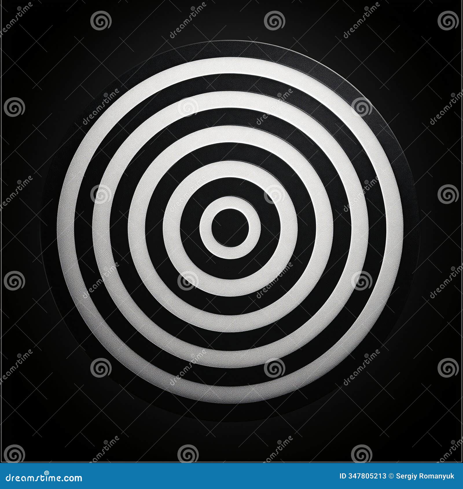 A Creative Representation of a Target with Concentric Circles, Ideal ...