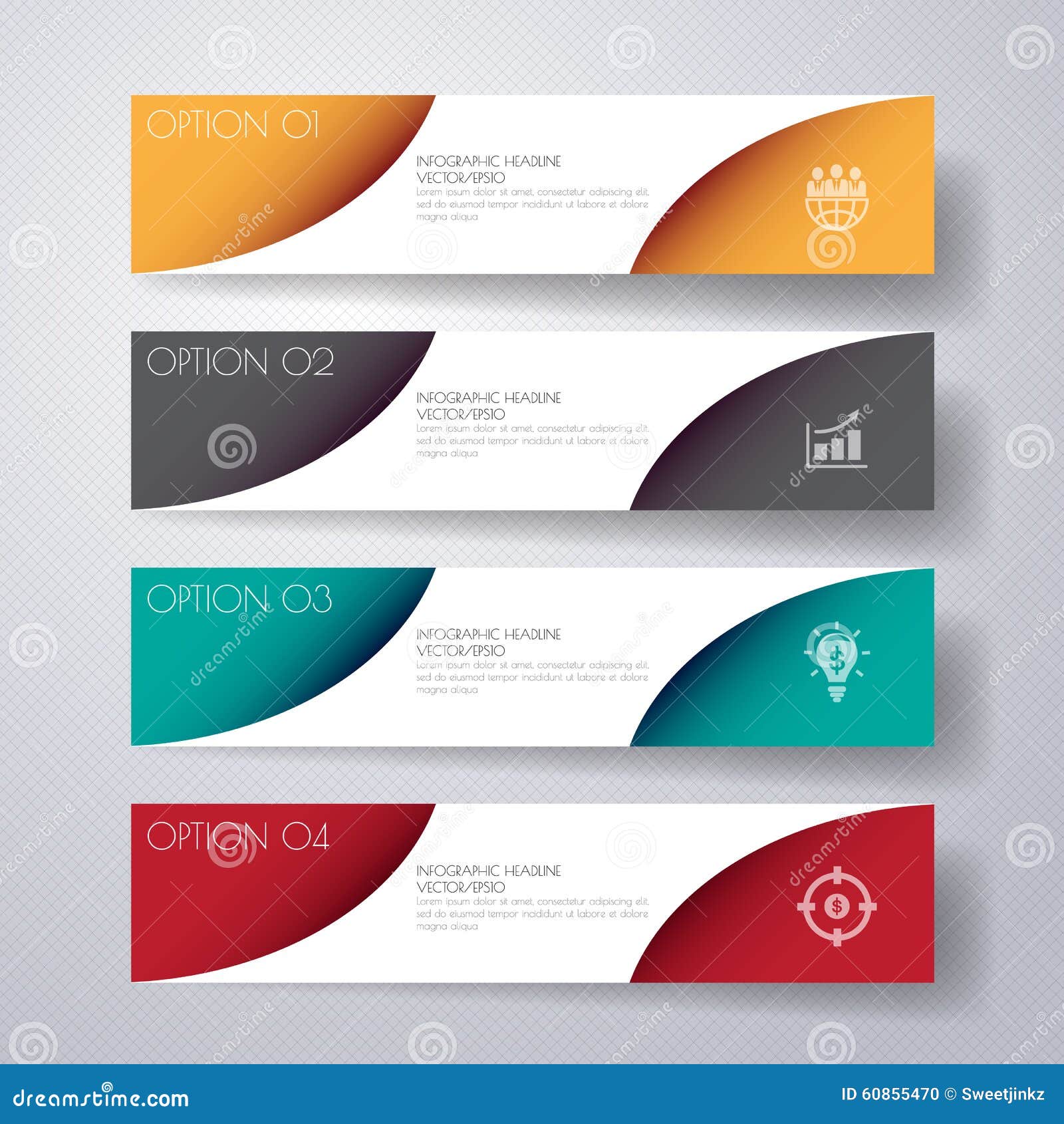 Design Flat Shadow Template Banners /graphic or Website .Vector/ Stock ...