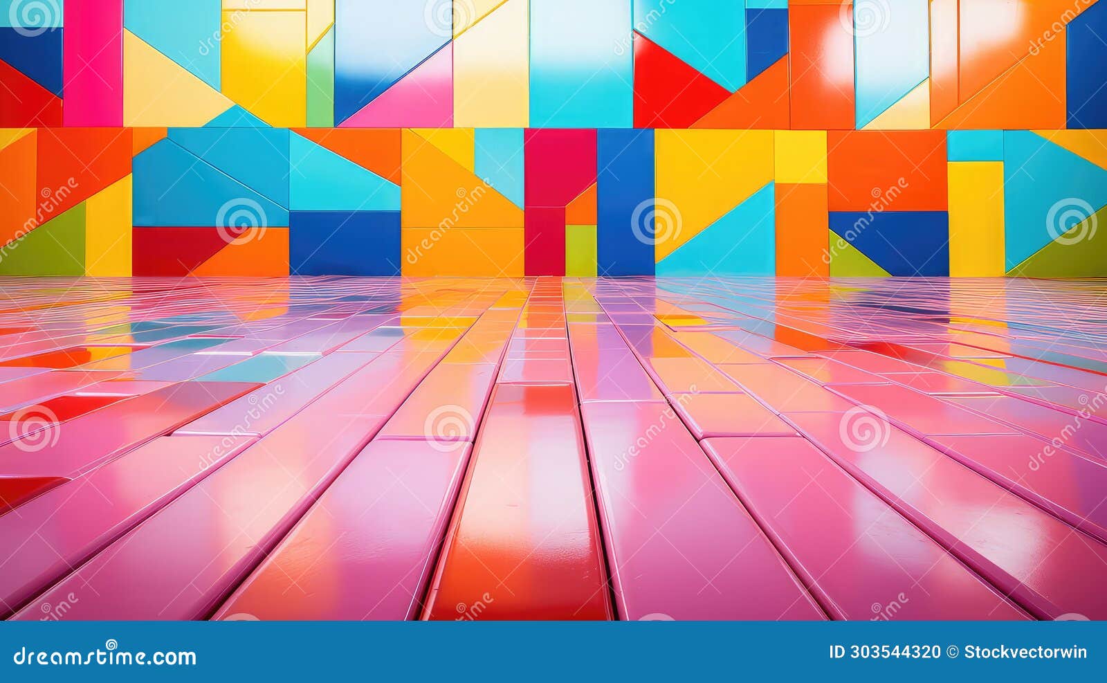 Design Floor Studio Background Stock Illustration - Illustration of ...