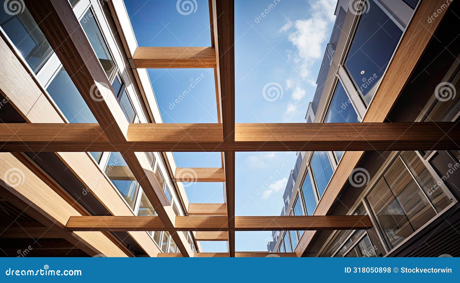 Design Framework Timber Frame Stock Illustration - Illustration of ...